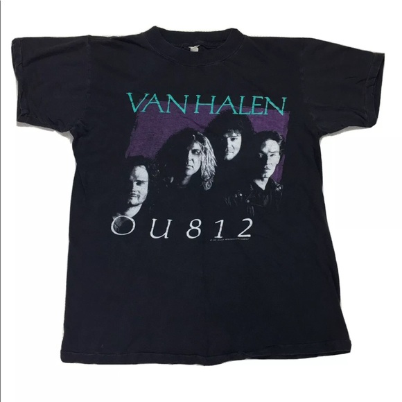 Shirts | Rare 1988 Vintage Van Halen Ou812 Tour Tee Shirt | Poshmark